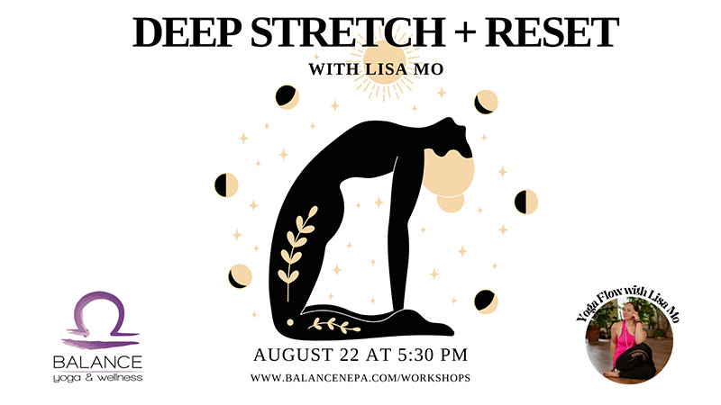 Deep Stretch + Reset Yoga | Forty Fort, PA | NEPA Events