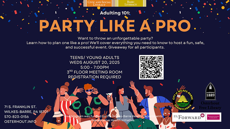 Party Like A Pro | Wilkes-Barre, PA | NEPA Events